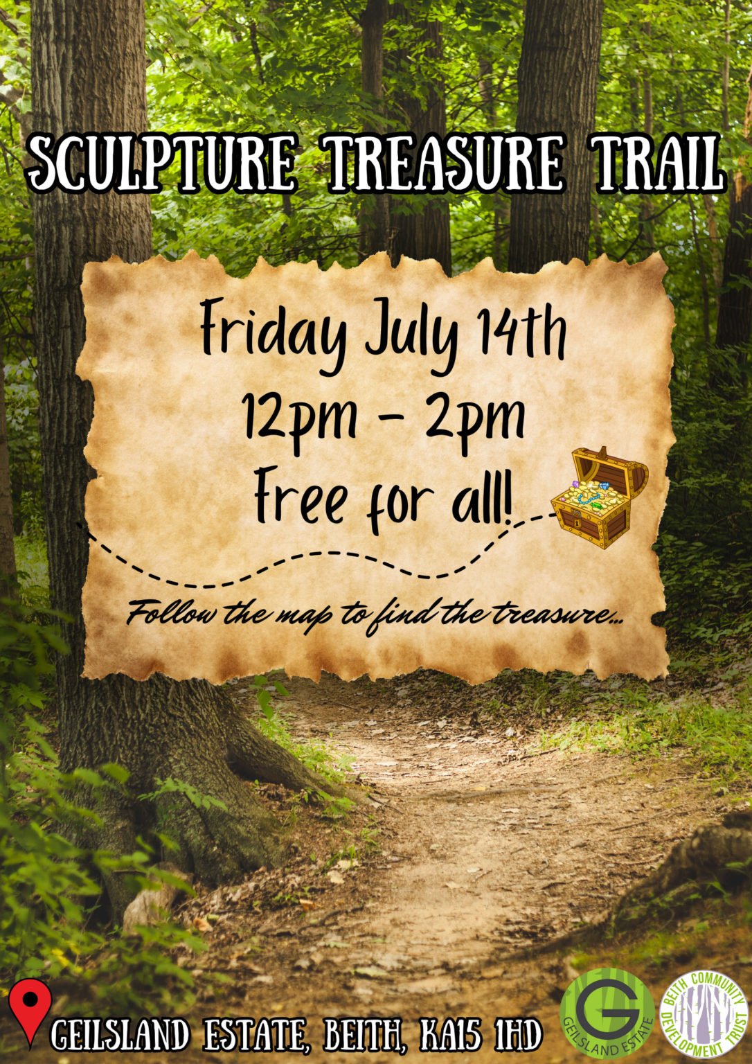 Sculpture Treasure Trail – Geilsland Estate